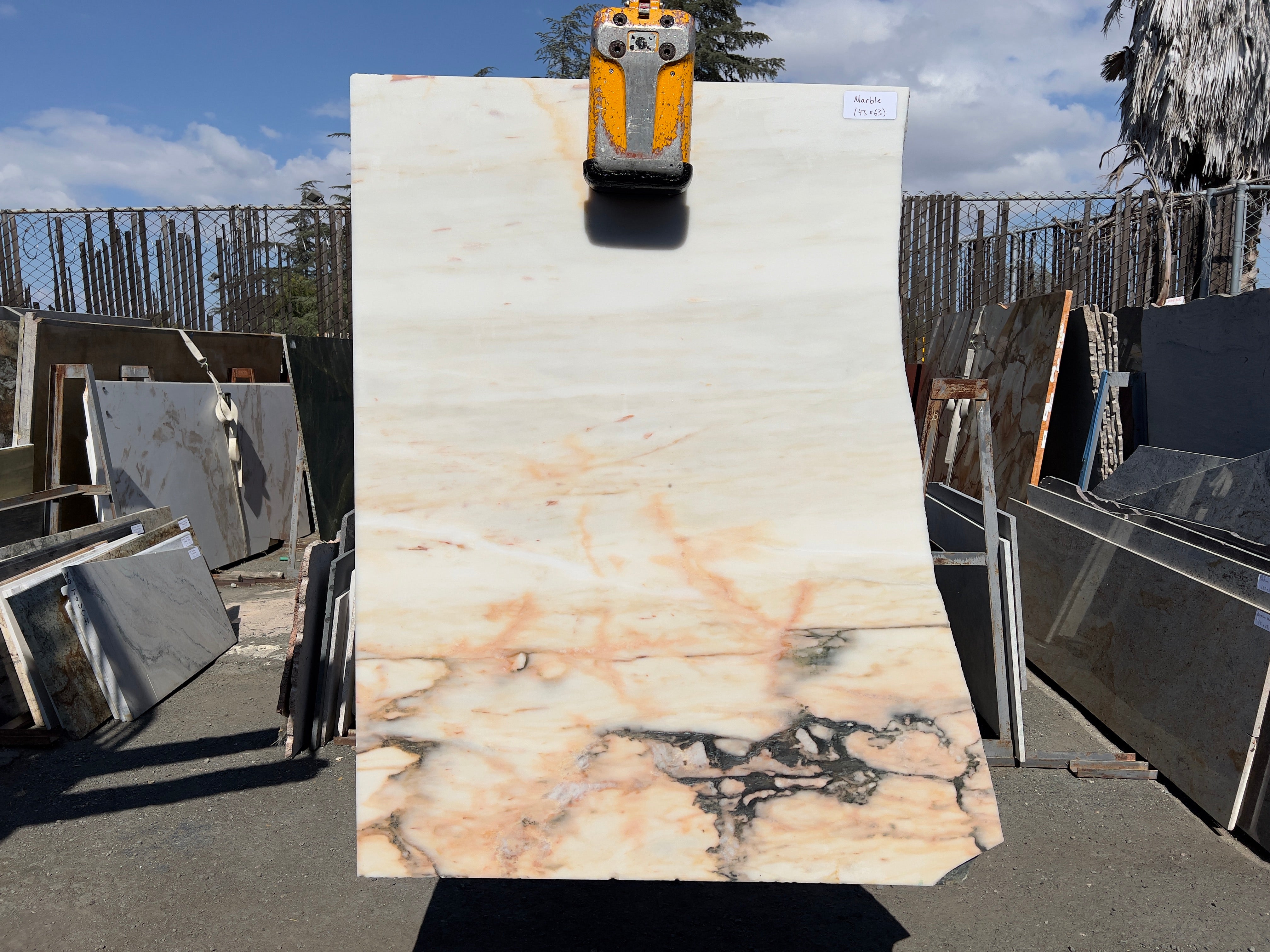 Beige Marble (43x63) remnant slab – Tiles Warehouse