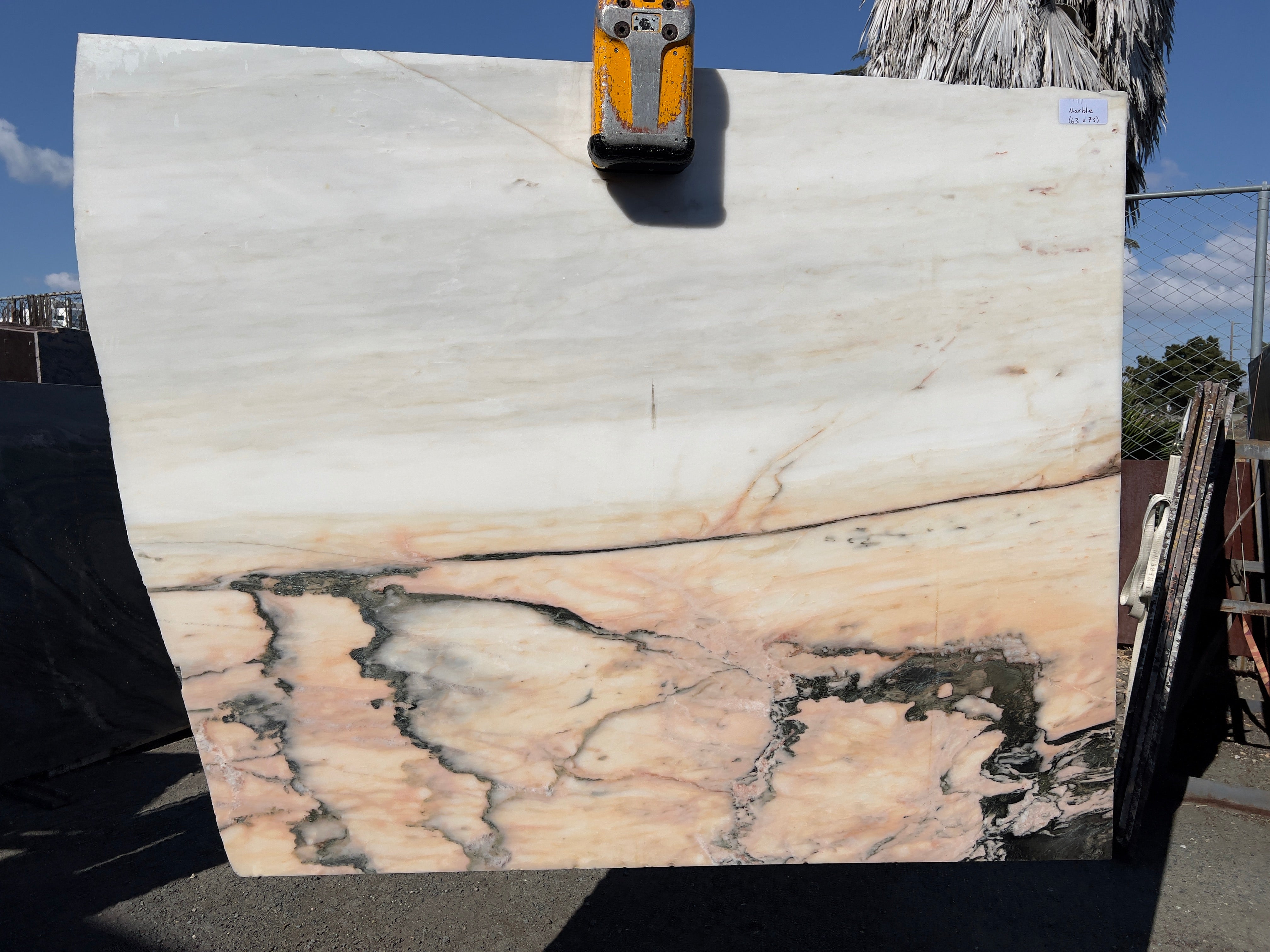 Beige Marble (63x73) remnant slab – Tiles Warehouse