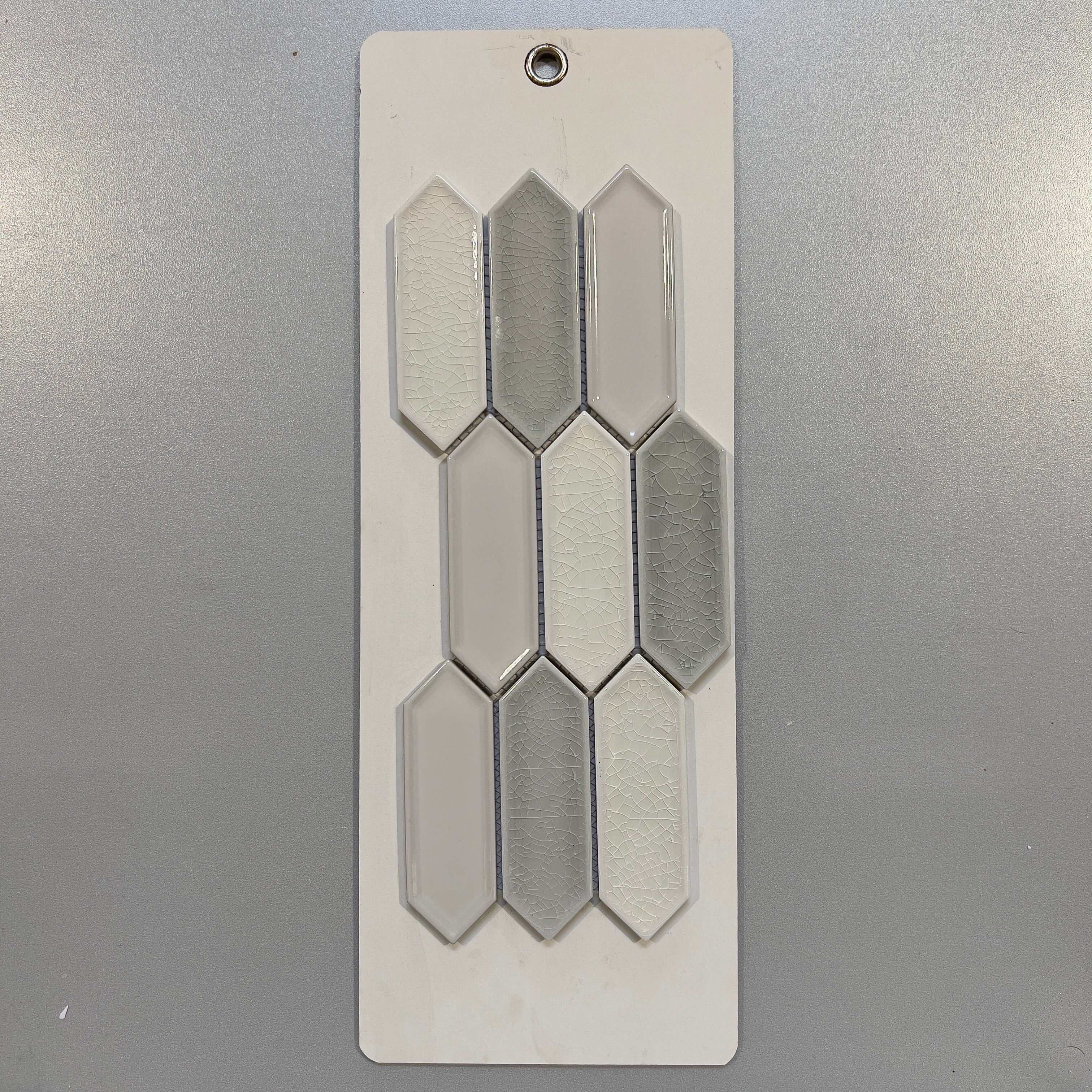 Beige porcelain picket mosaic/pool tile - pdek3508 – Tiles Warehouse