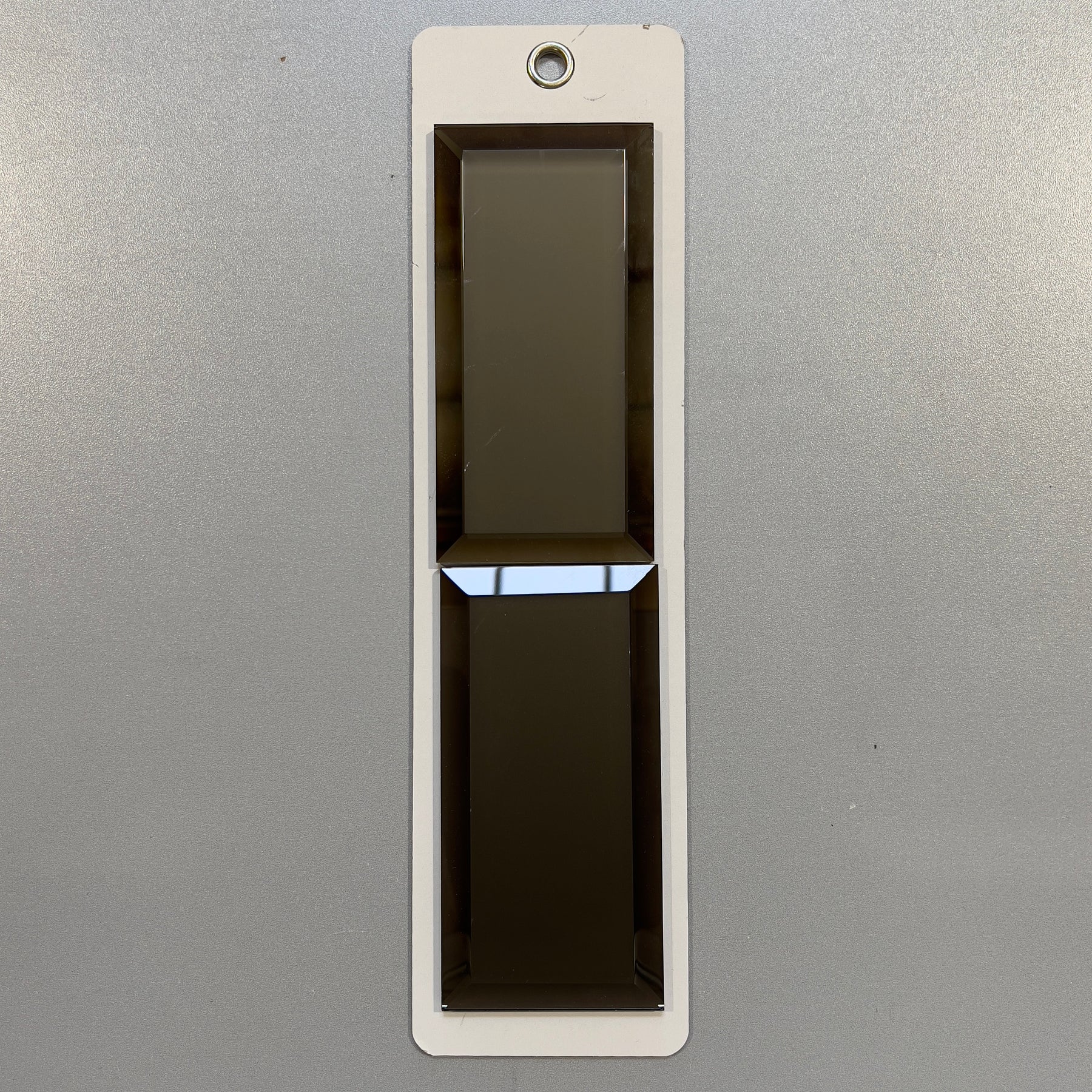 Black mirrored look glass subway tile - pmqs364 – Tiles Warehouse