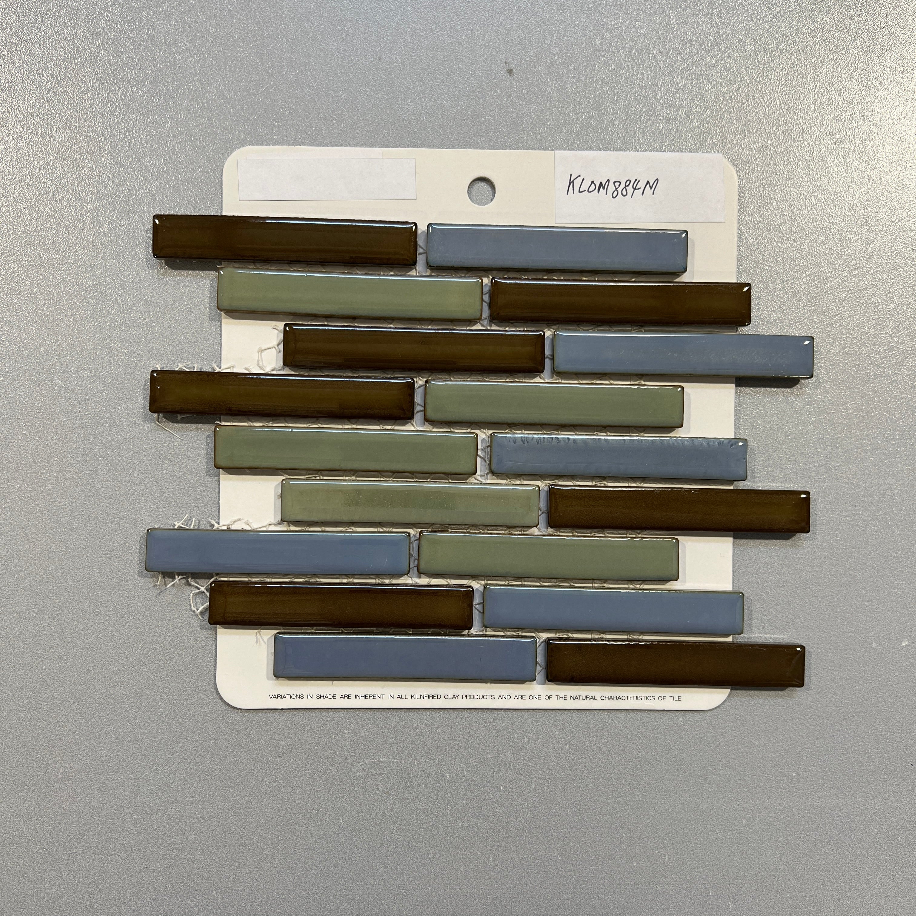 Blue Linear Pool Tile KLOM884 – Tiles Warehouse