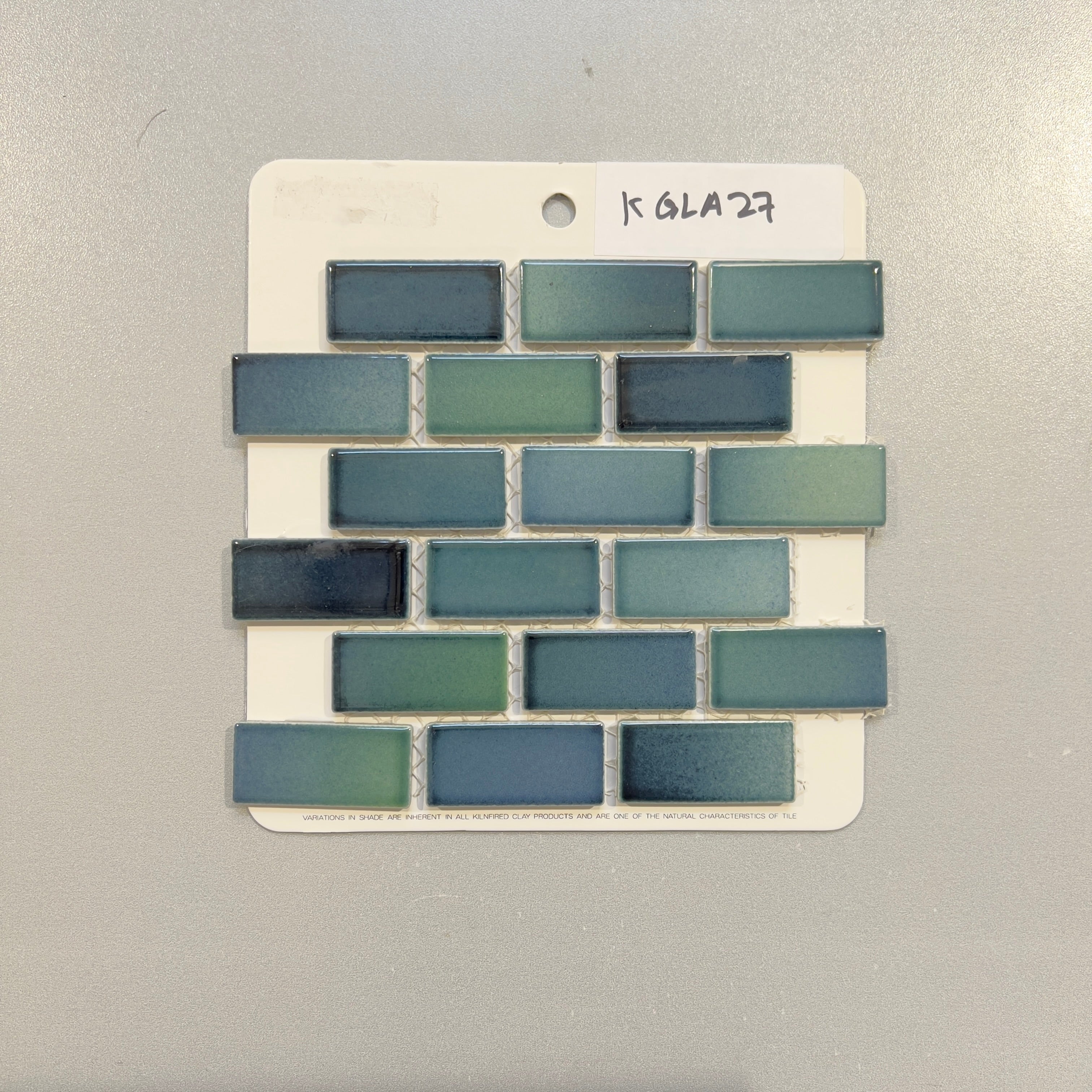 Blue Rectangle Pool Tile KGLA27 – Tiles Warehouse