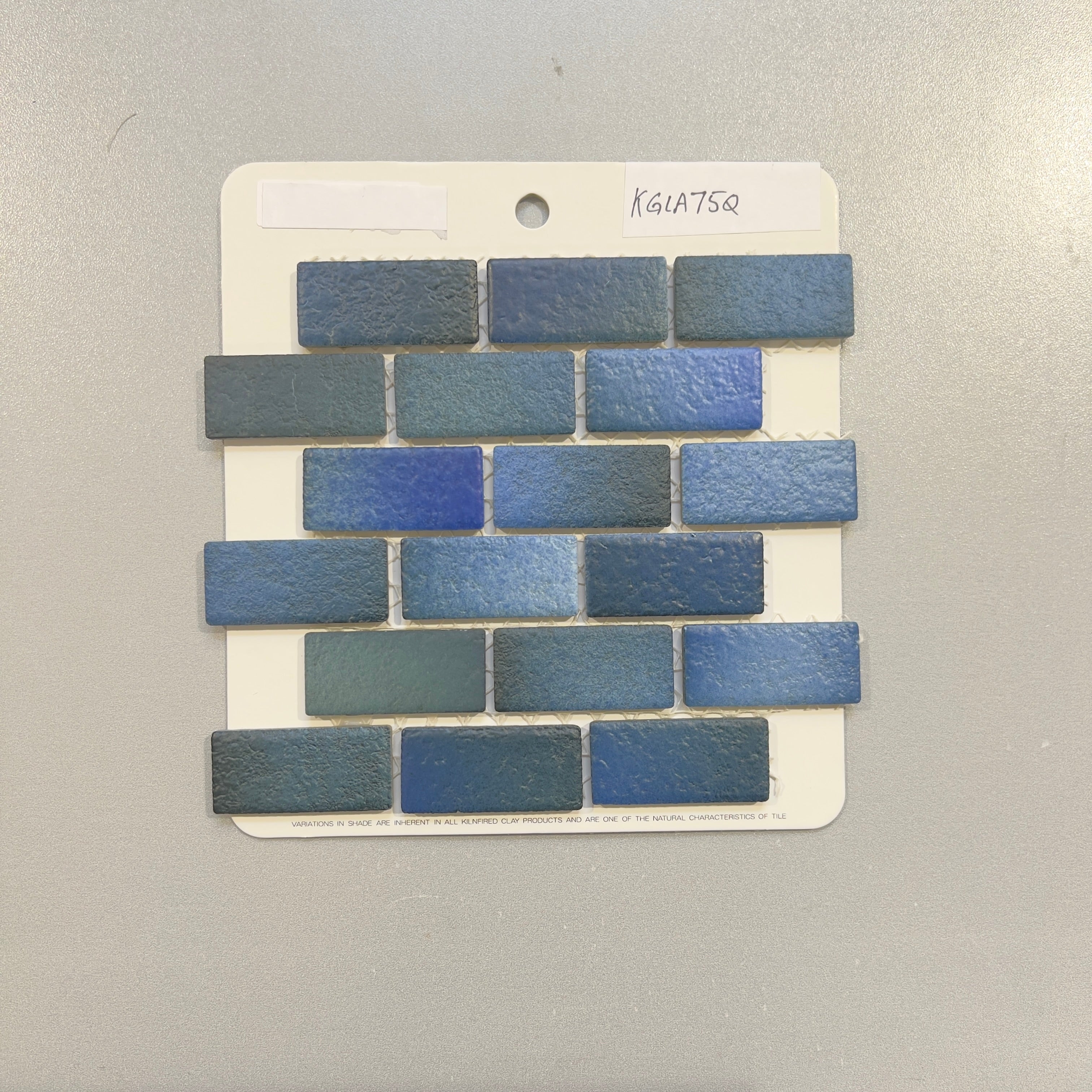 Blue Rectangle Pool Tile KGLA75 – Tiles Warehouse