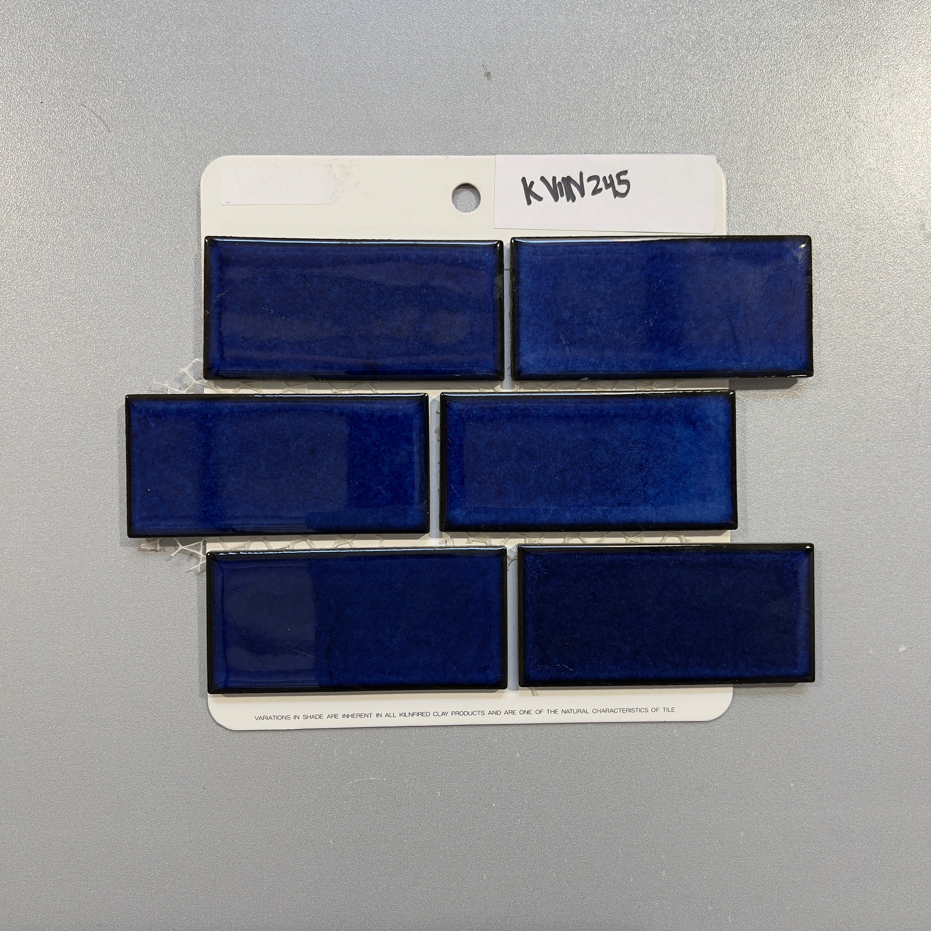 Blue Rectangle Pool Tile KVIN245 – Tiles Warehouse