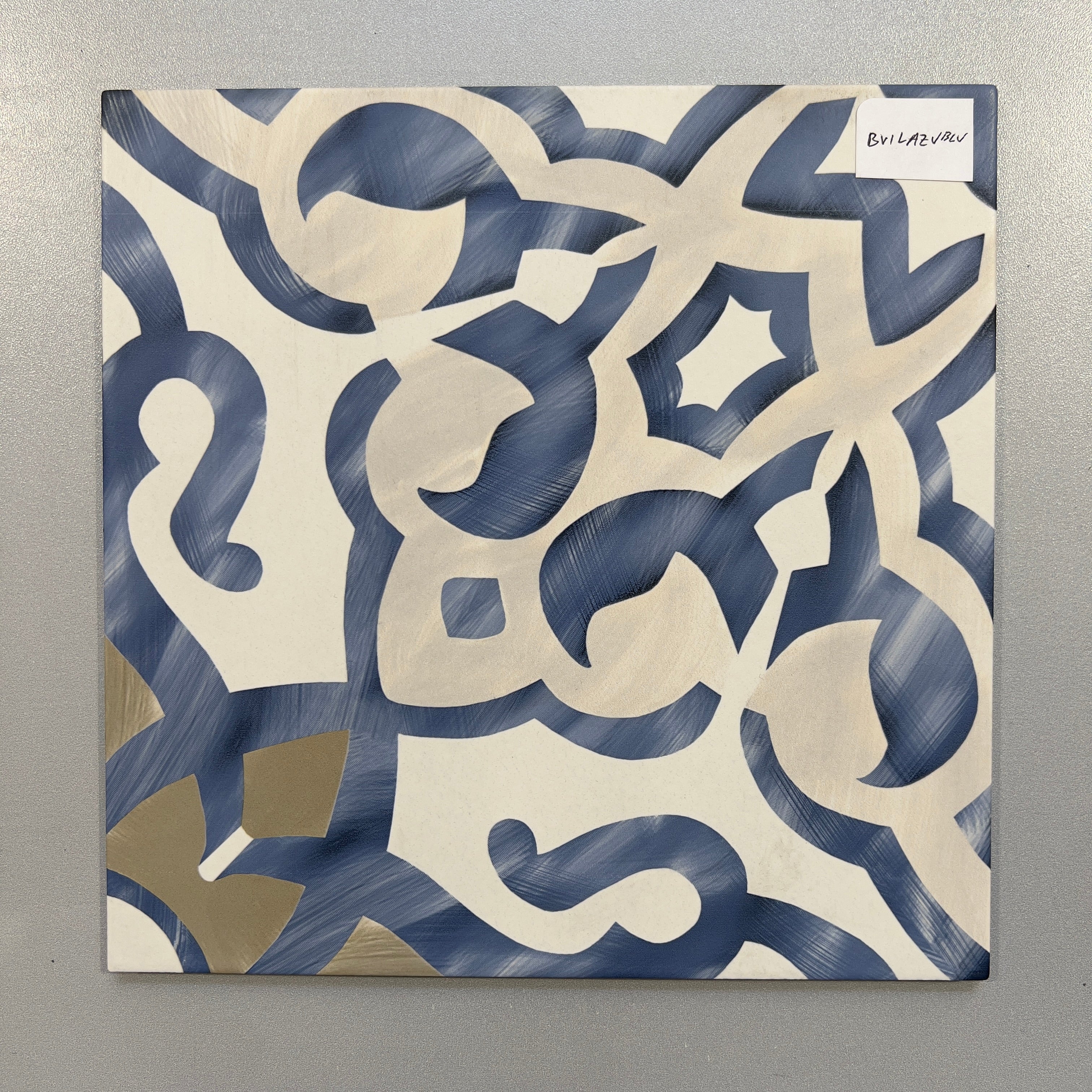 Blue Square Mosaic Tile - bvilazublu – Tiles Warehouse