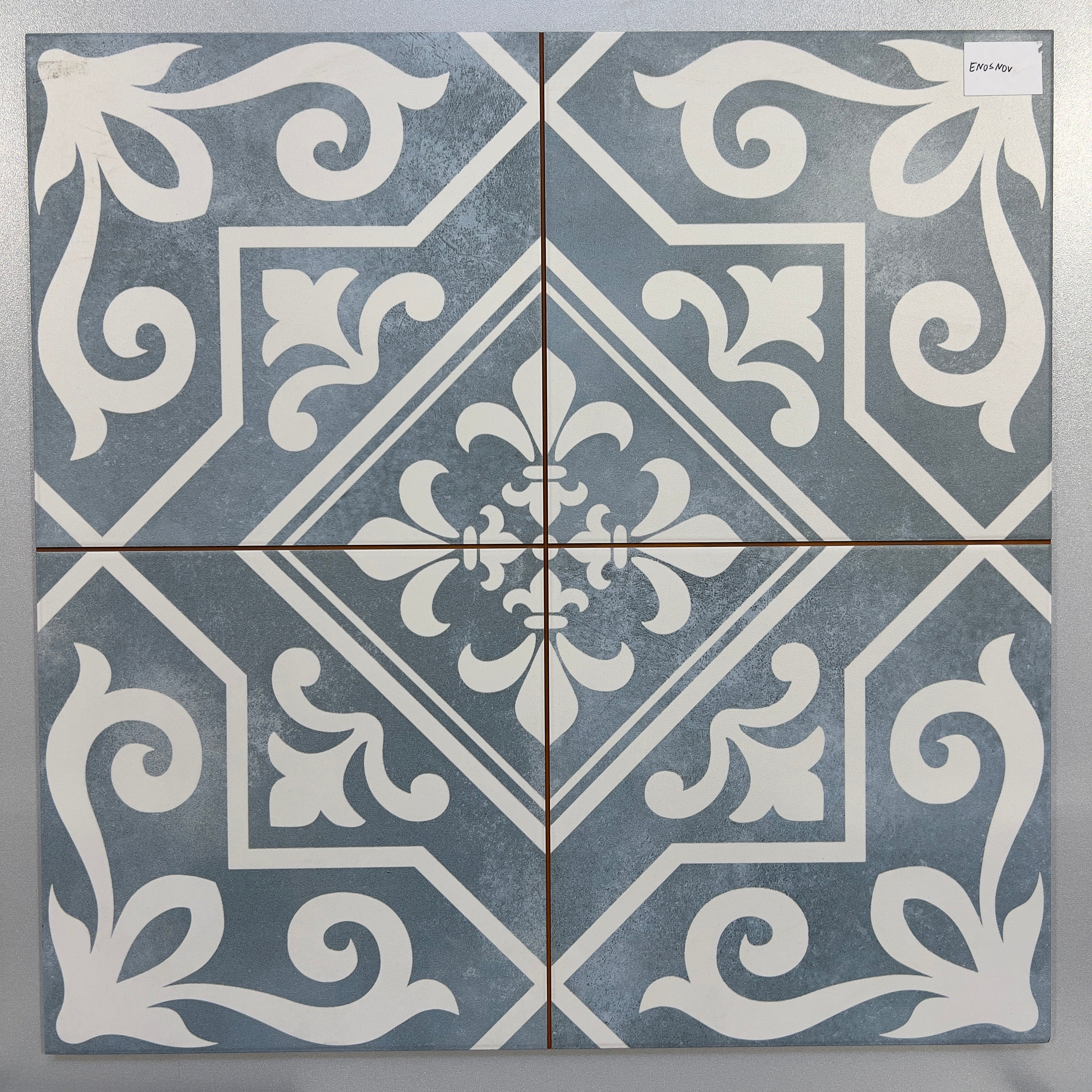 Blue Square Mosaic Tile - enosnov – Tiles Warehouse