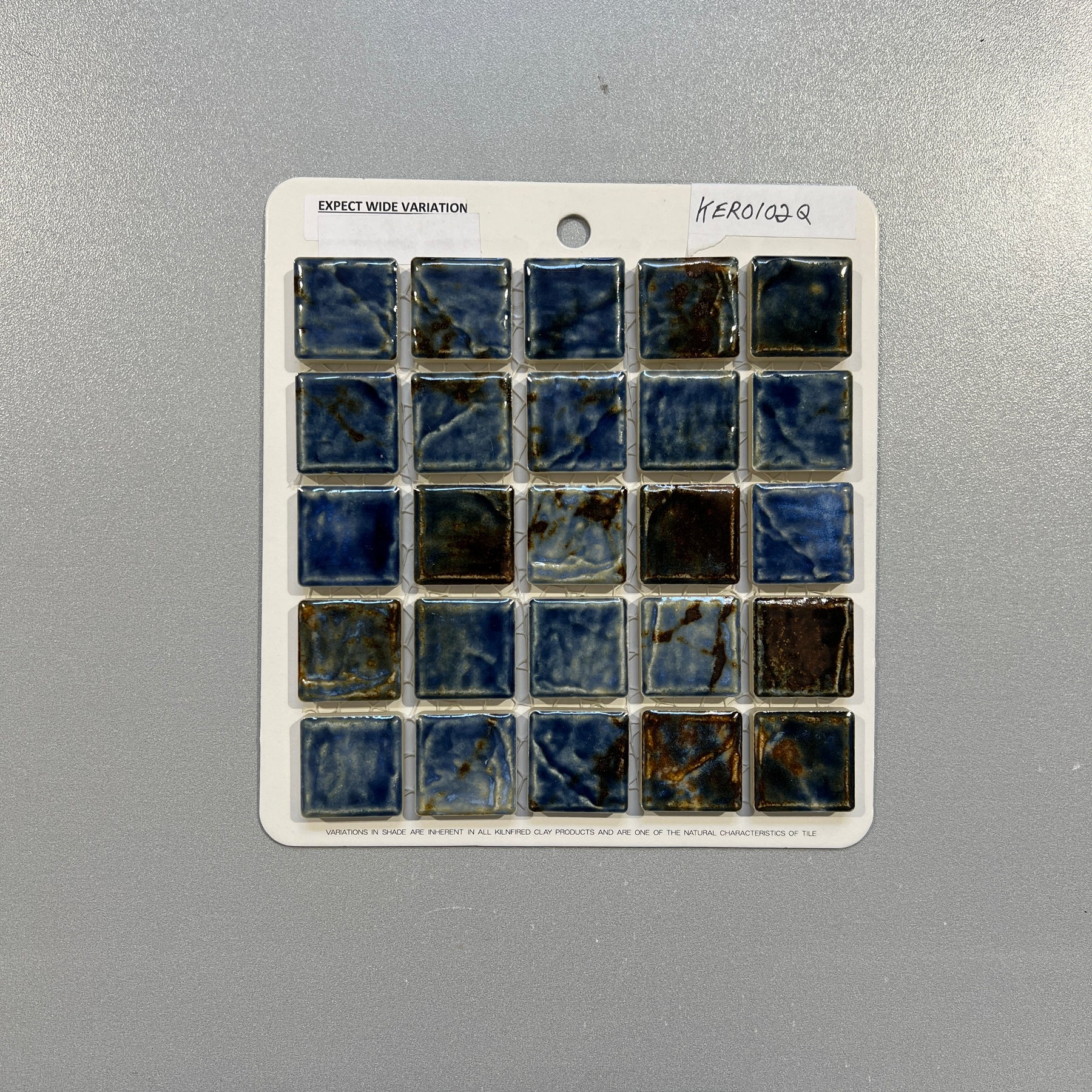 Blue Square Pool Tile KERO102 – Tiles Warehouse