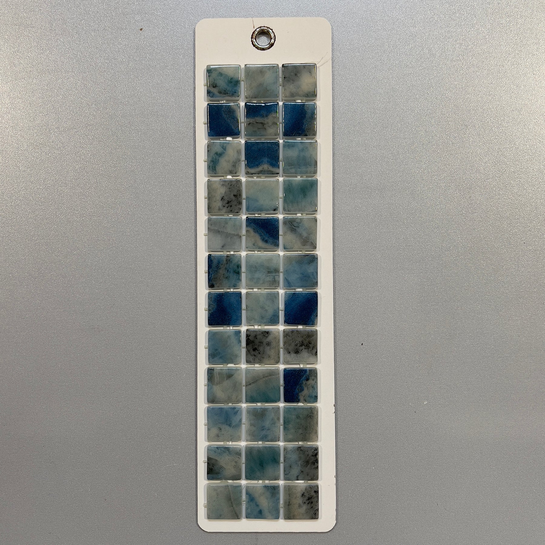 Blue glass square mosaic/pool tile - pdls1101 – Tiles Warehouse