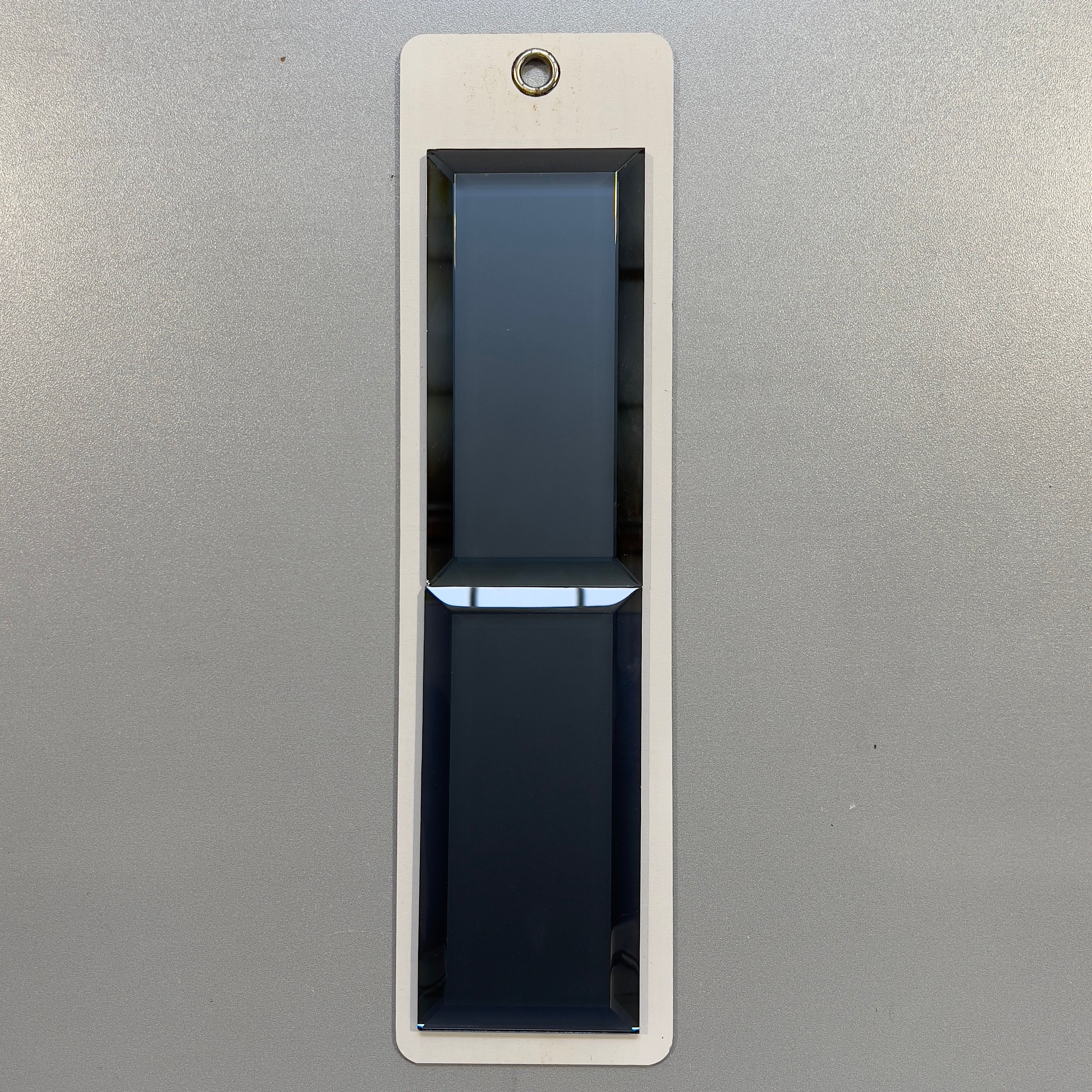 Blue mirrored look glass subway tile - pmqs365 – Tiles Warehouse