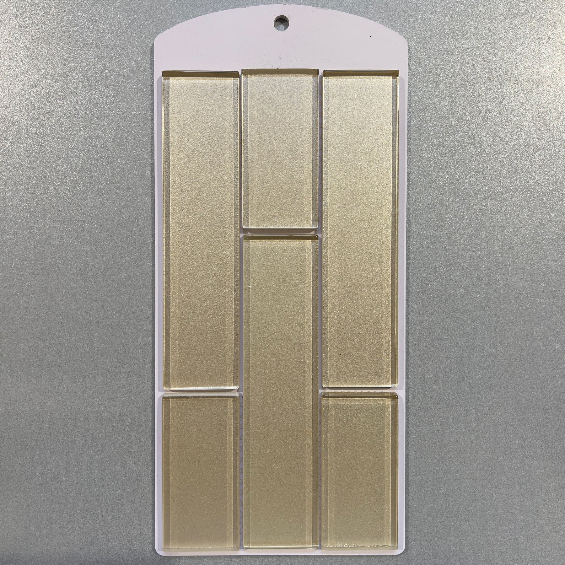 Gold glass rectangle mosaic - cc02 – Tiles Warehouse