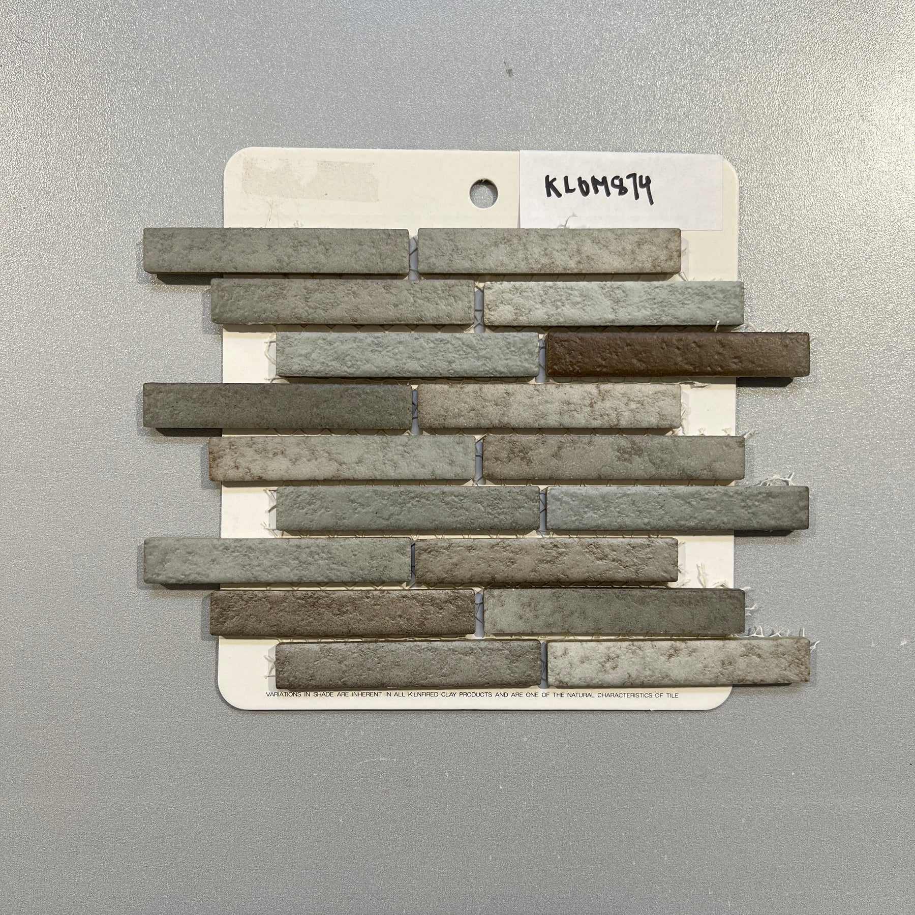Grey Linear Pool Tile KLOM874 – Tiles Warehouse