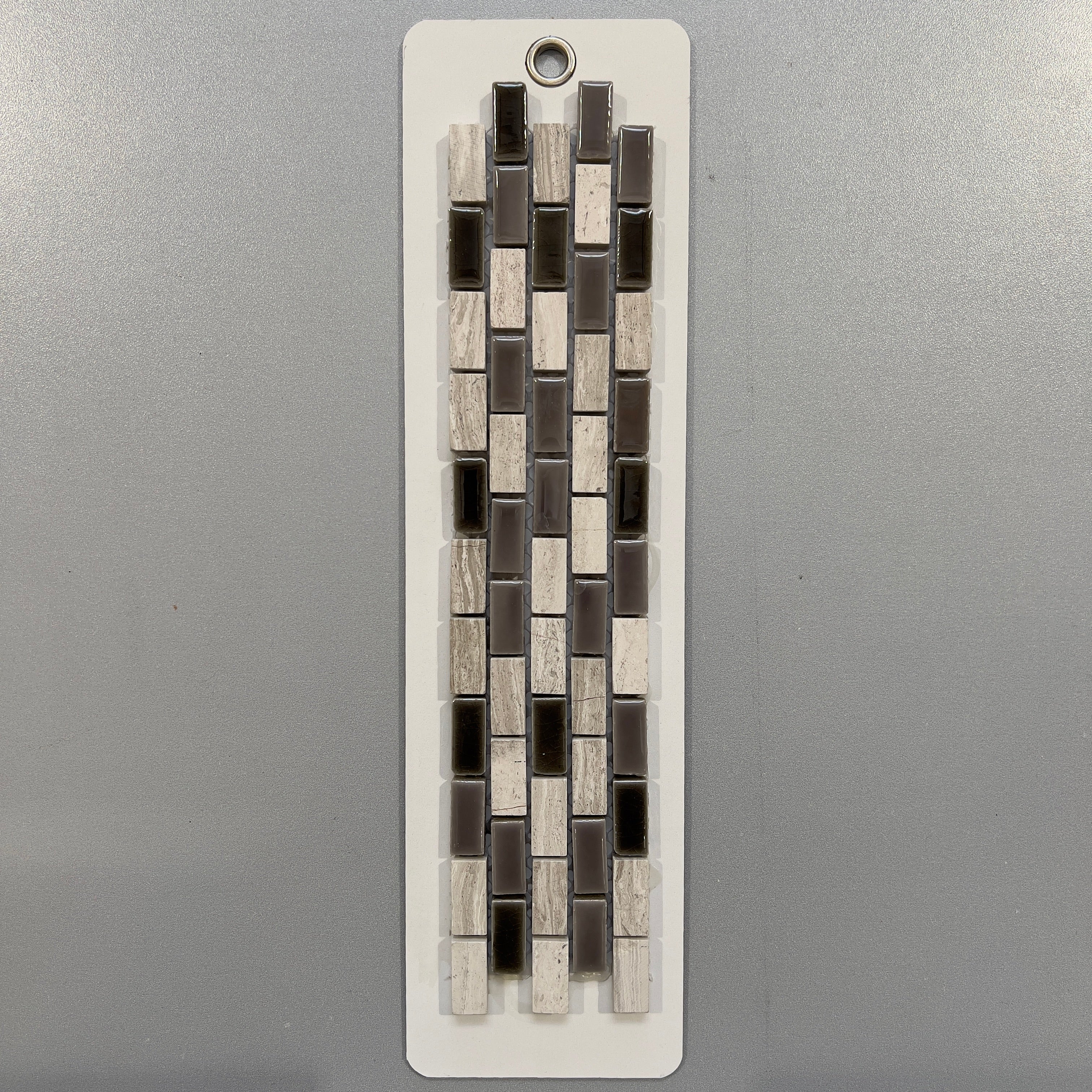 Mixed Beige Porcelain and Marble Linear Mosaic/Pool Tile - ppbs03 ...