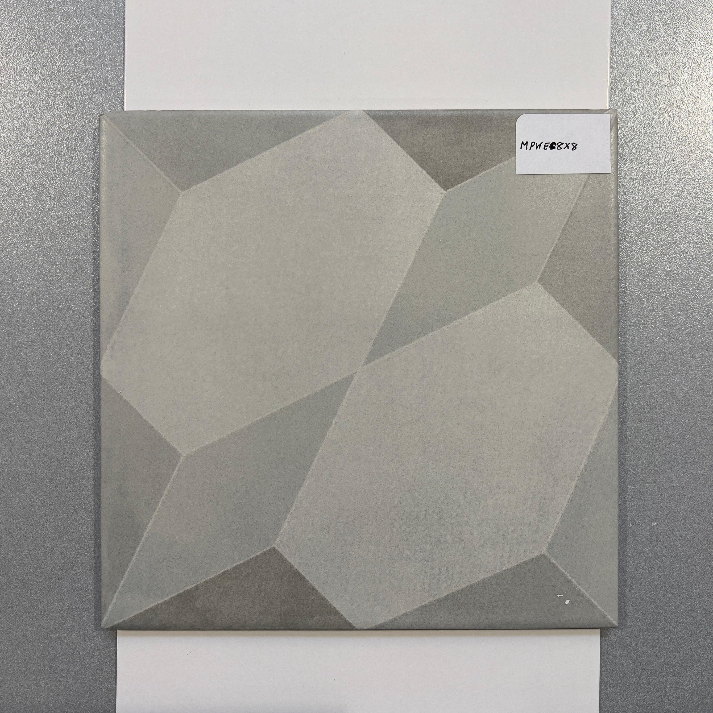Mixed Grey Square Mosaic Tile - mpwec8x8 – Tiles Warehouse