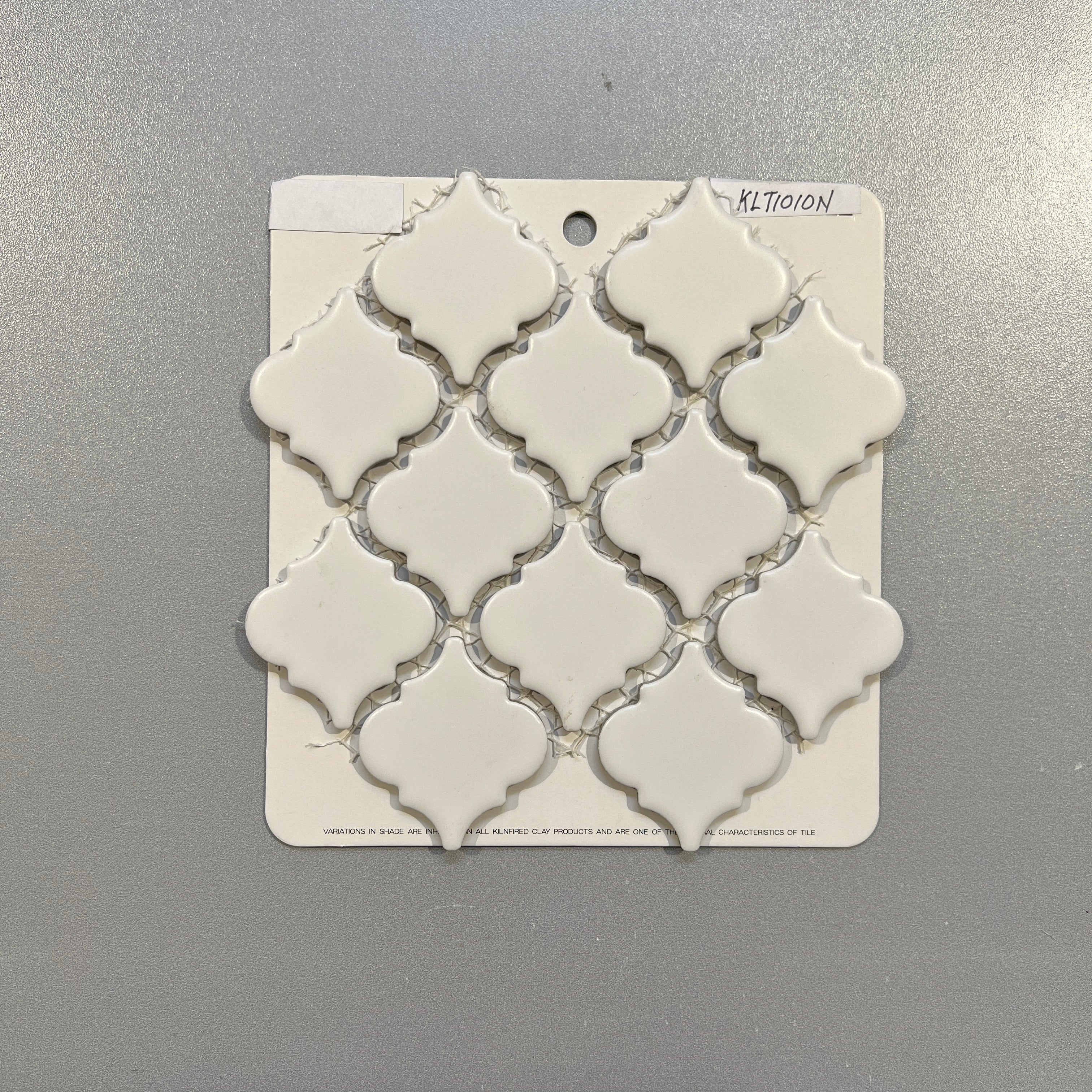 White Arabesque Pool Tile KLT101 – Tiles Warehouse