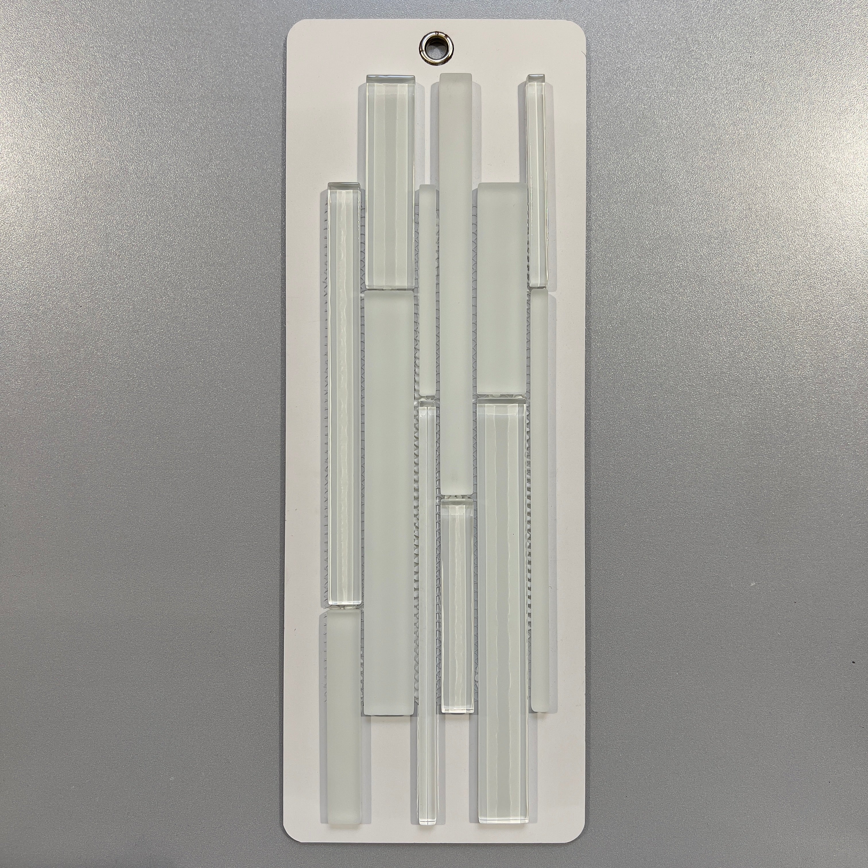 White Glass Linear Mosaic/Pool Tile - pcn25 – Tiles Warehouse