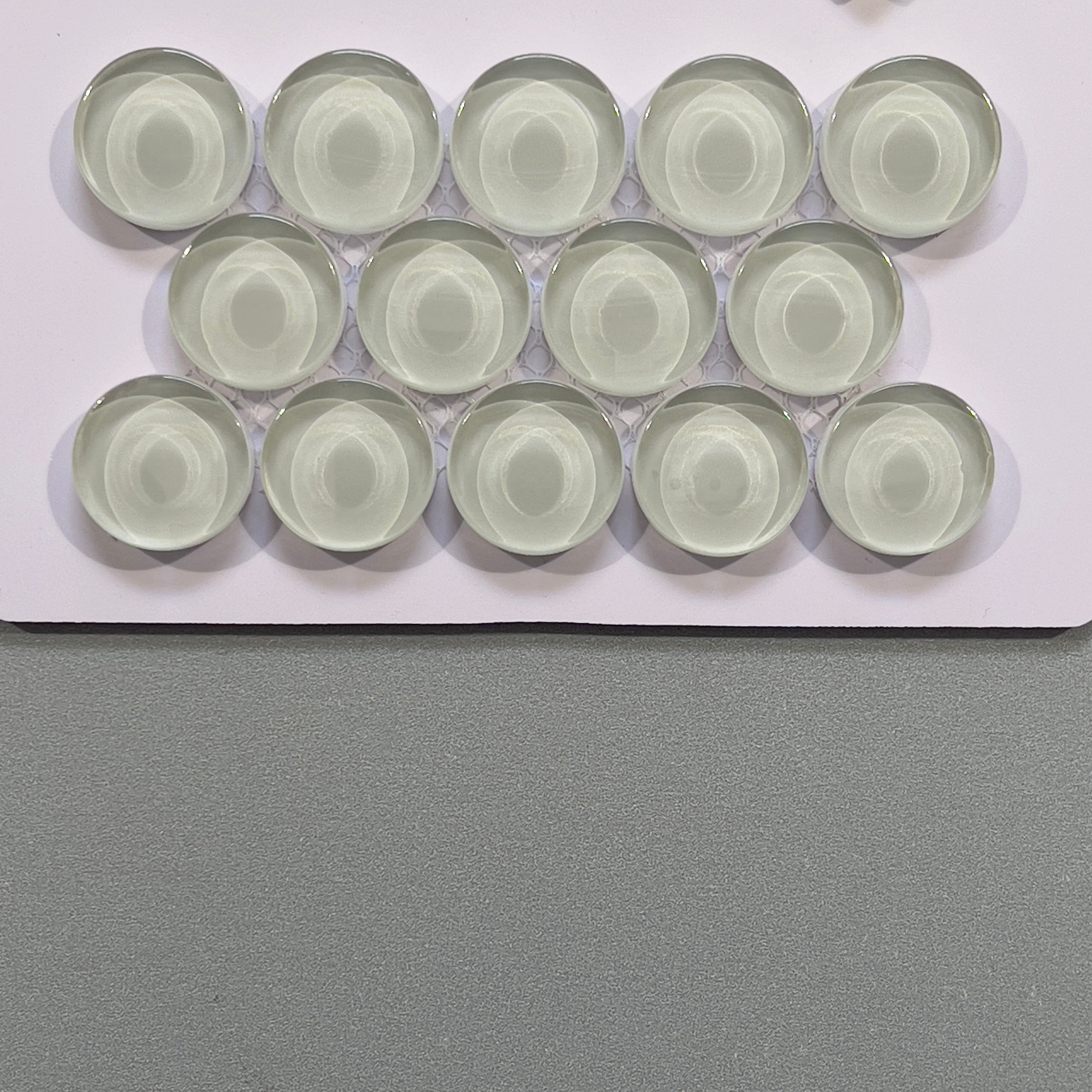 White glass penny round mosaic - cpn066 – Tiles Warehouse