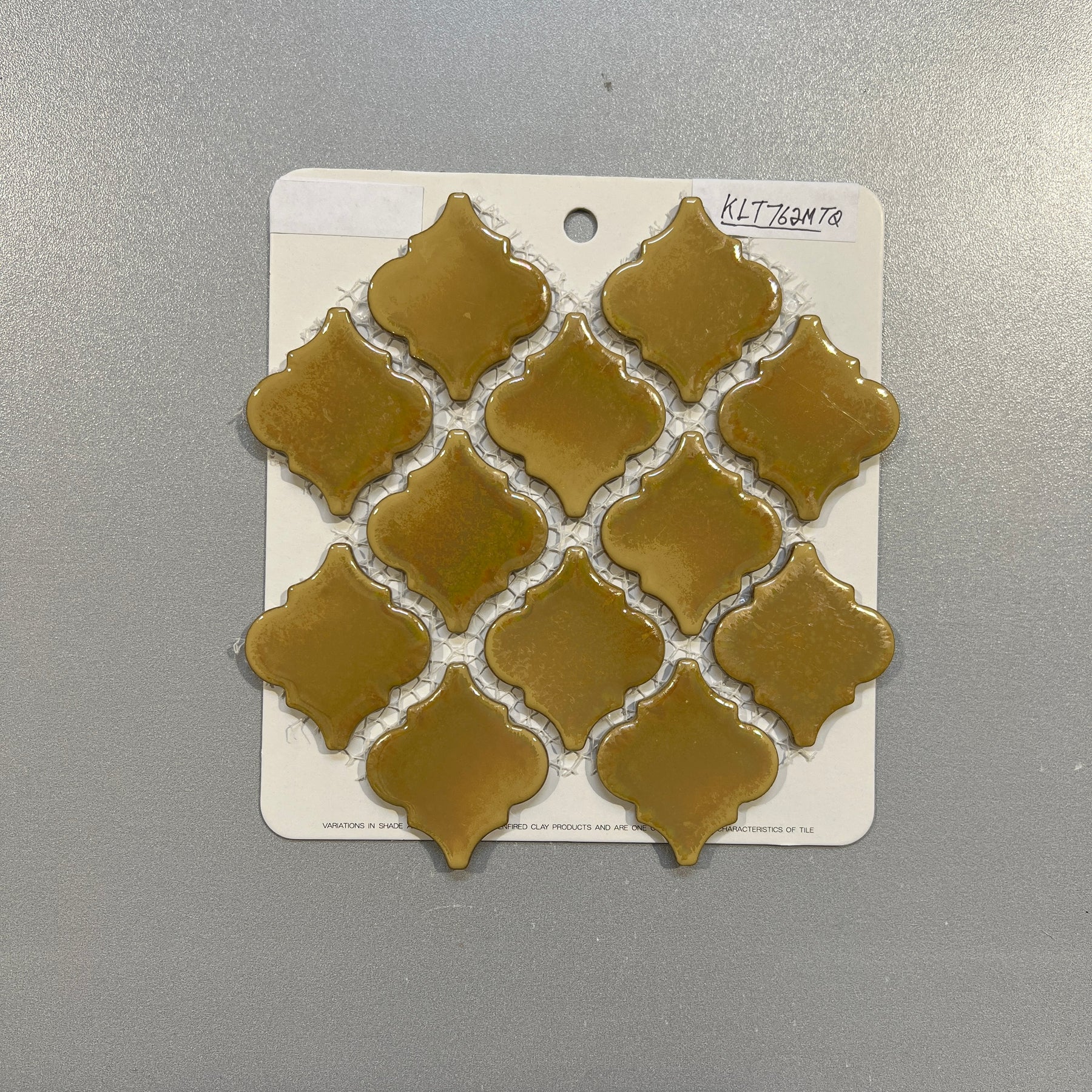 Yellow Arabesque Pool Tile KLT762 – Tiles Warehouse
