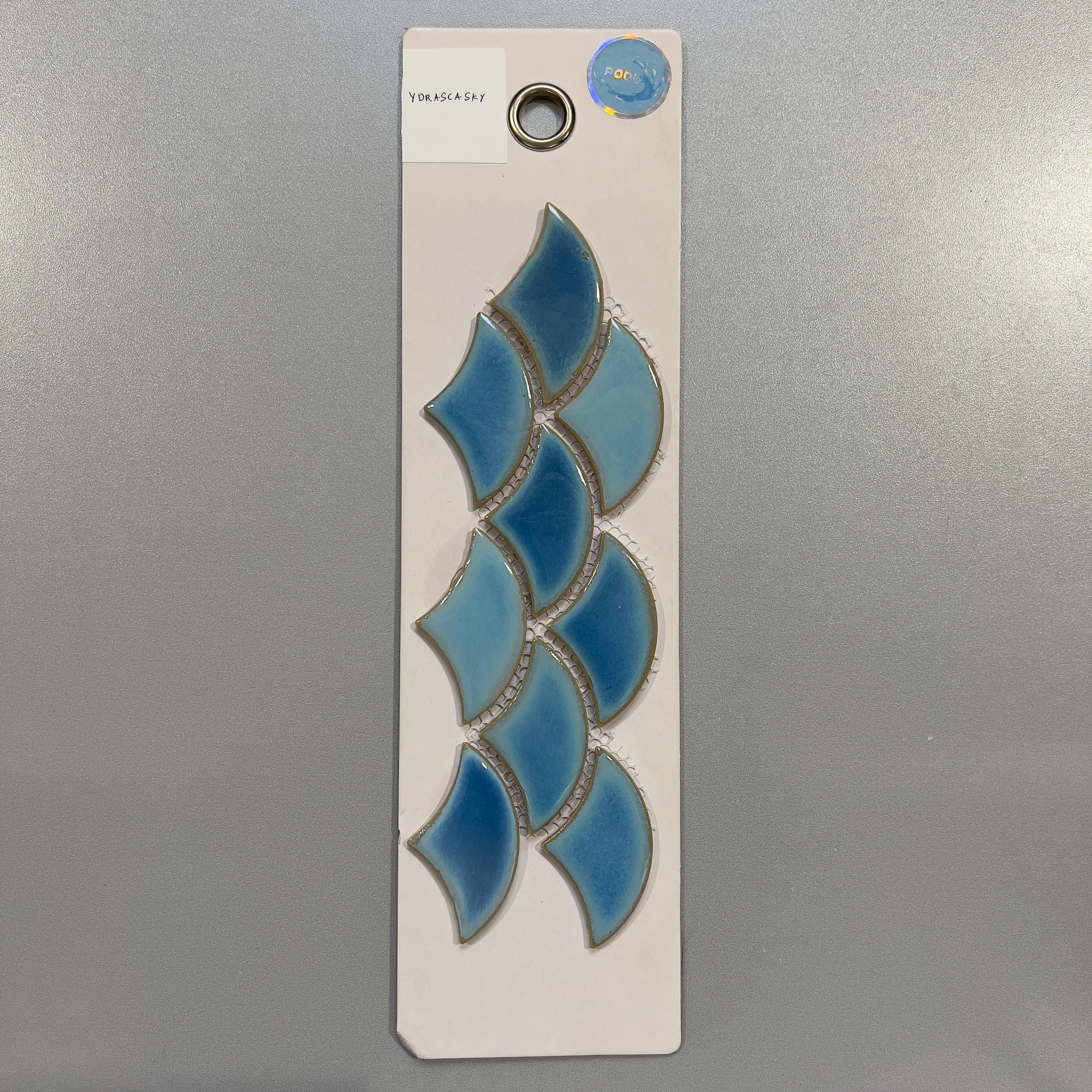 blue fan pool tile mosaic - ydrascasky – Tiles Warehouse