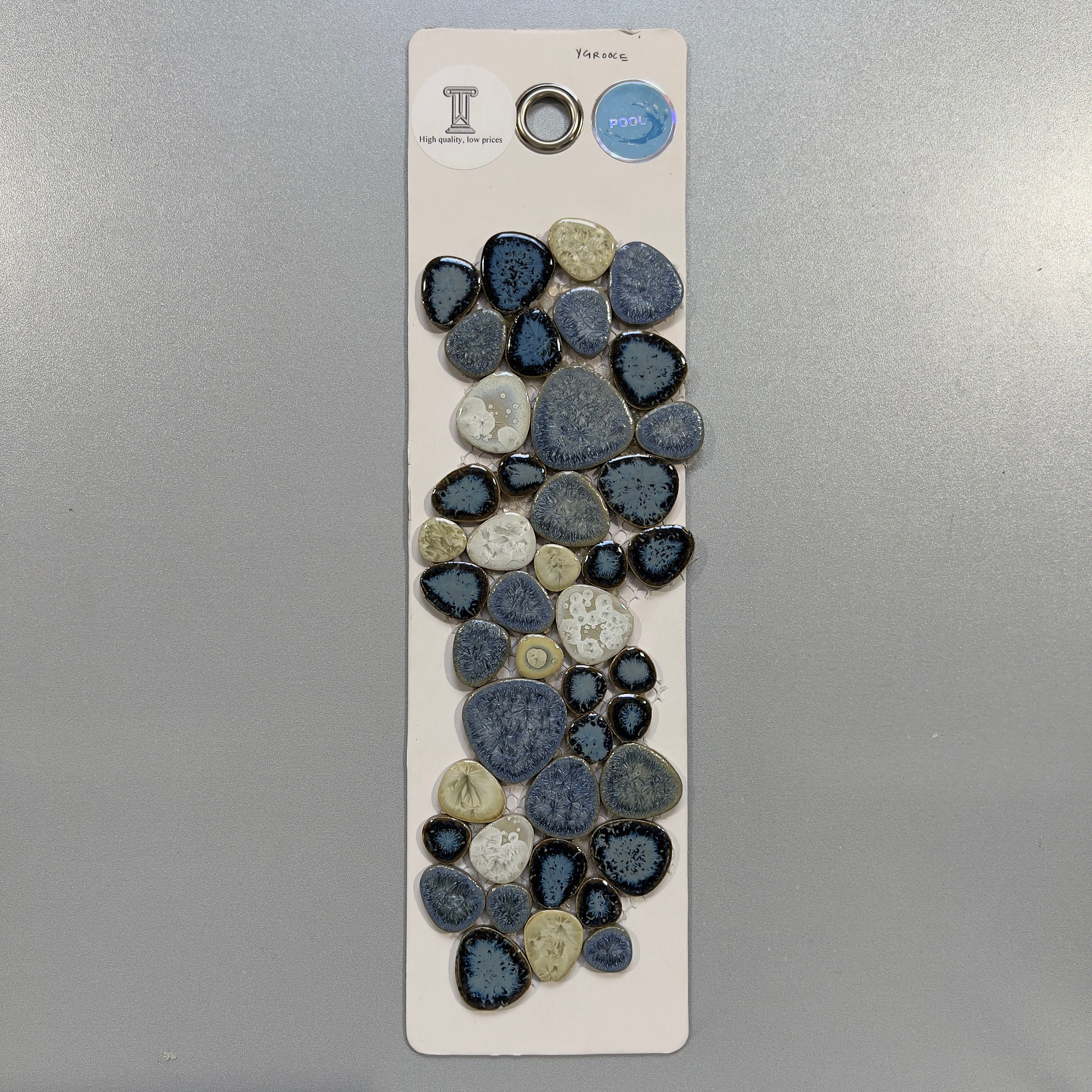 blue pebble pool tile mosaic - ygrooce – Tiles Warehouse