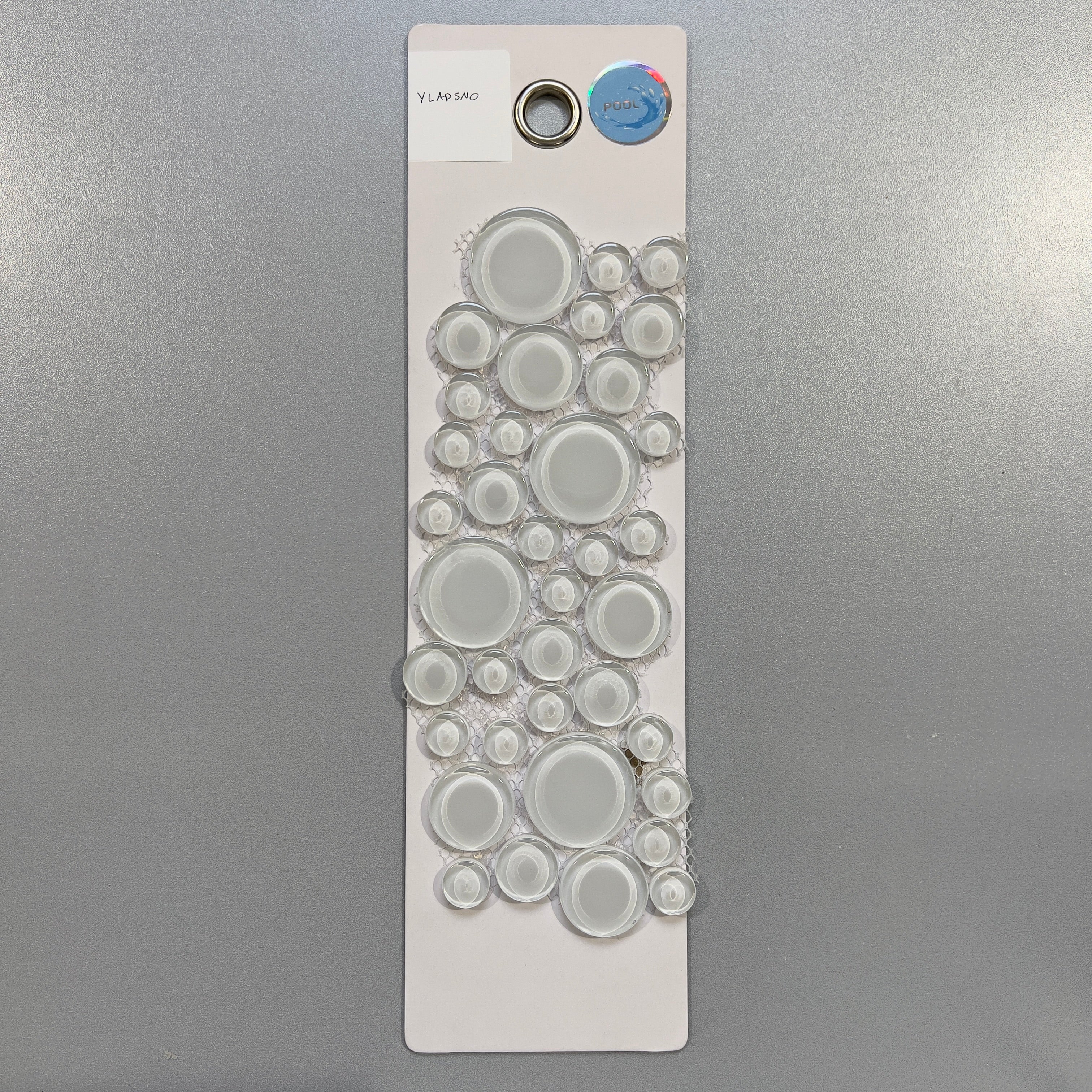 white glass circle pool tile mosaic - yladsno – Tiles Warehouse